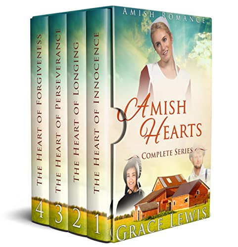 Amish Hearts Complete Series: Amish Romance 4 books box set (Heart ...