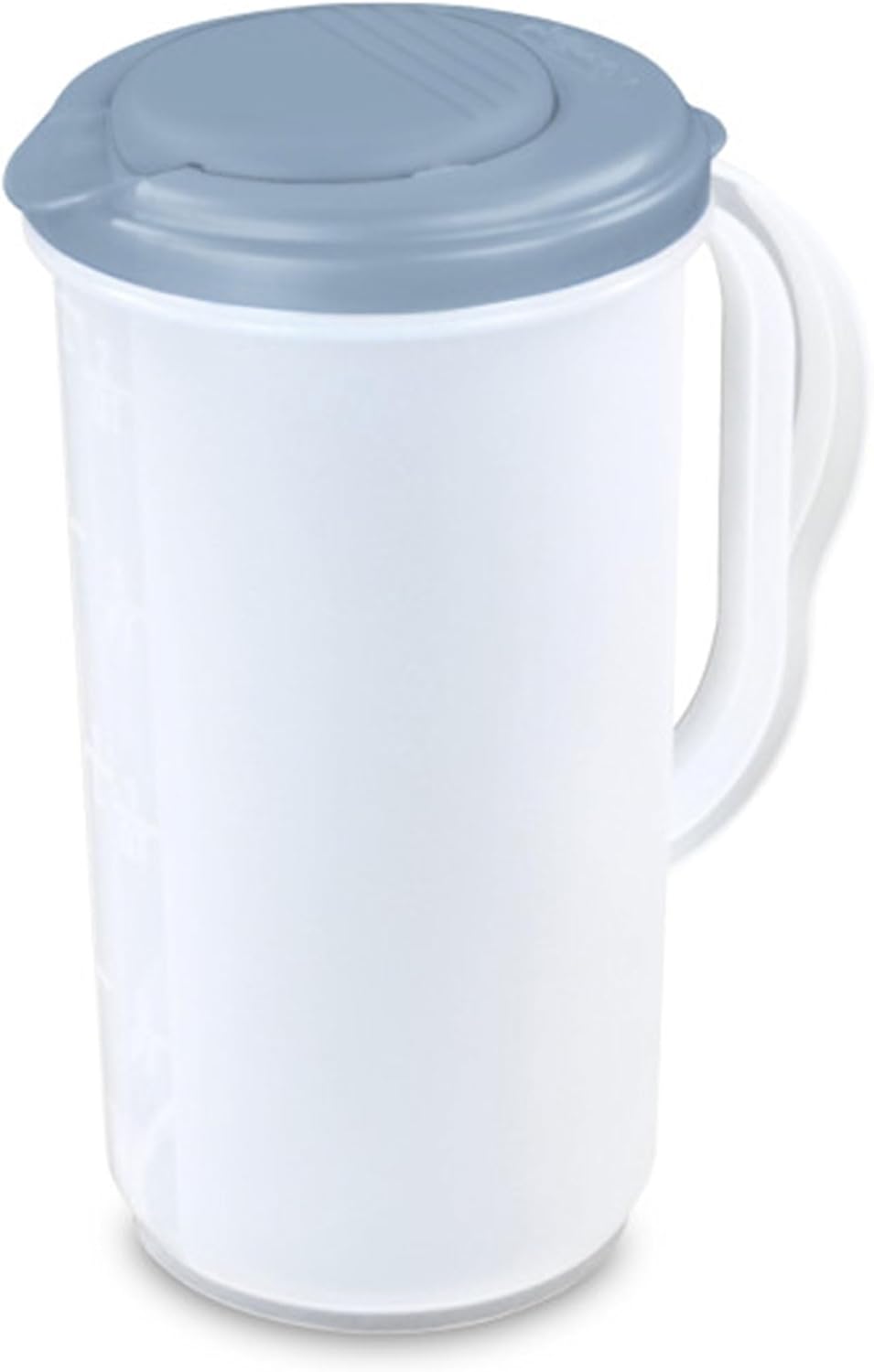 Amazon.com: Sterilite 2 Qt Round Pitcher, Spout and Handle for Easy ...