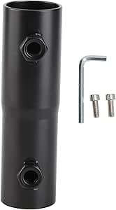 Pipe Adapter, Stainless Steel Pole Mount Adapter with Weatherproof ...