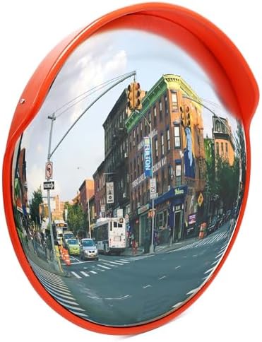 45CM Convex Safety Mirror | Indoor Round Security Mirror | Wide Angle ...