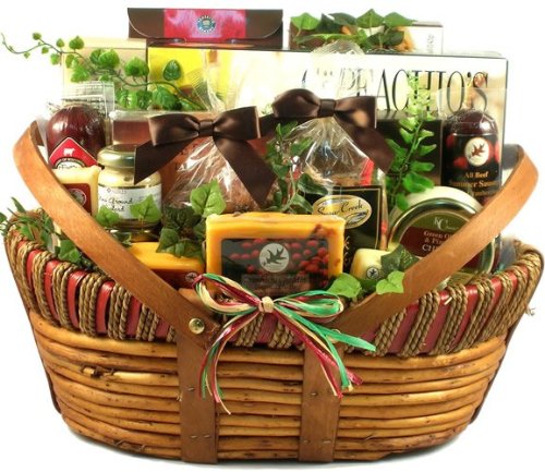 Gift Basket Village The Midwesterner, Cheese And Sausage Gift Basket ...