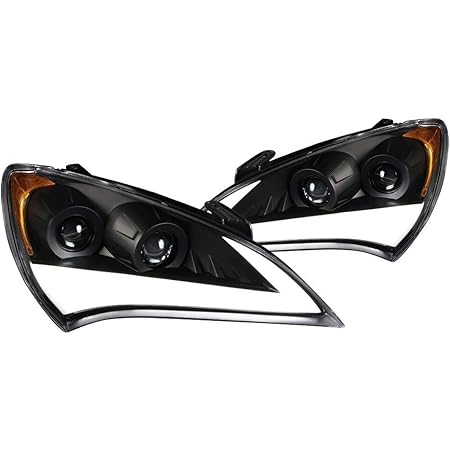 Amazon.com: SPEC-D TUNING LED Light Bar Black Housing Clear lens ...