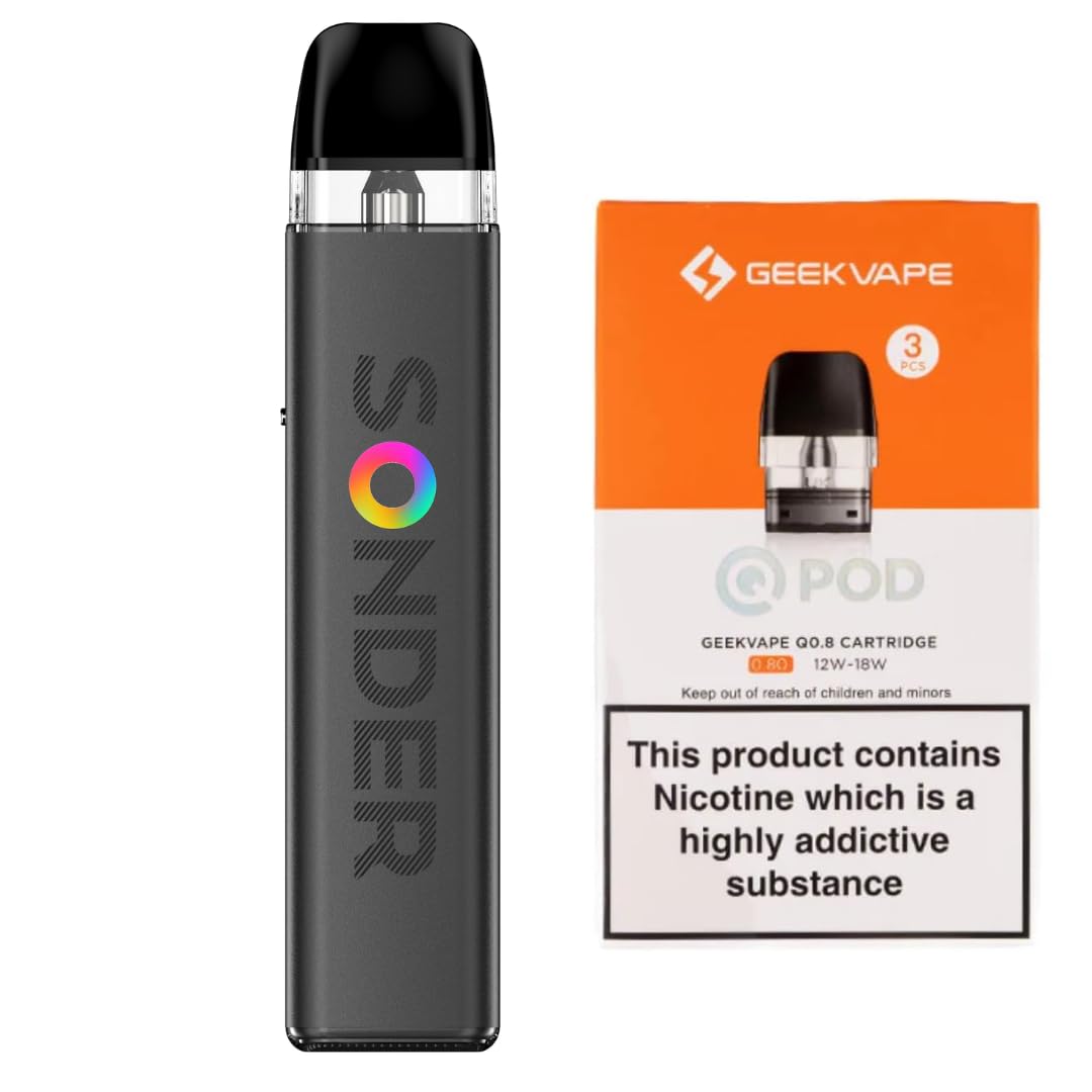 Geekvape Sonder Q2 Vape Kit (Midnight Black) - Sonder Vape, Geek Vape ...