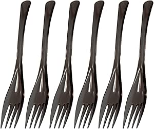 Amazon｜プラキラ 定番 フォーク 6本セット フルーツが食べやすい 20cm 日本製 漂白剤 OK ホームパーティ アウトドア 子供用 キャンプ おしゃれ かわいい スモーク デザート ...