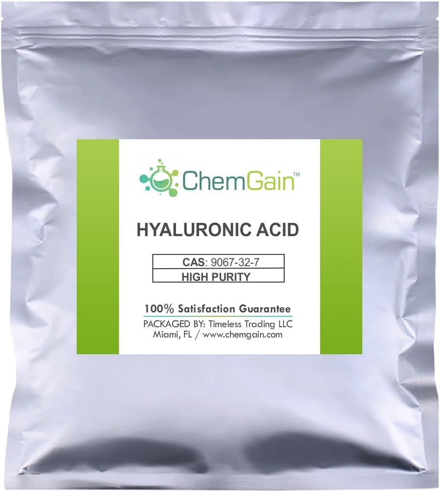 Amazon.com: Hyaluronic Acid Powder - 10 g (0.35 oz) - Ultra Pure ...