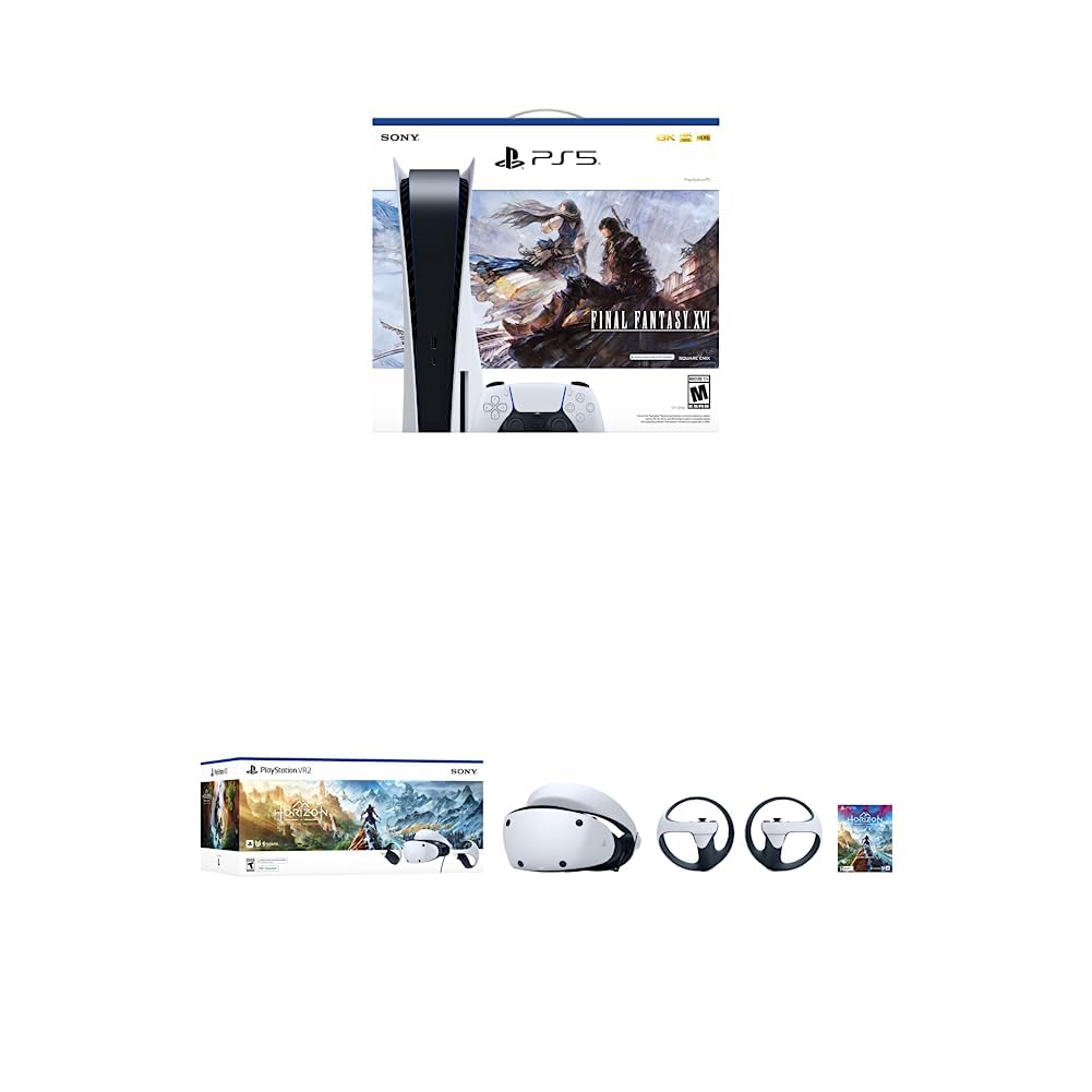 Amazon.com: PlayStation 5 Console – FINAL FANTASY XVI Bundle ...