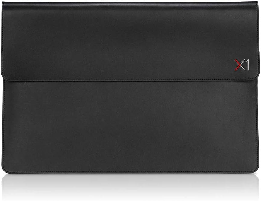 Amazon.com: Black Lenovo Notebook Case Leather 14" ThinkPad X1 Carbon ...