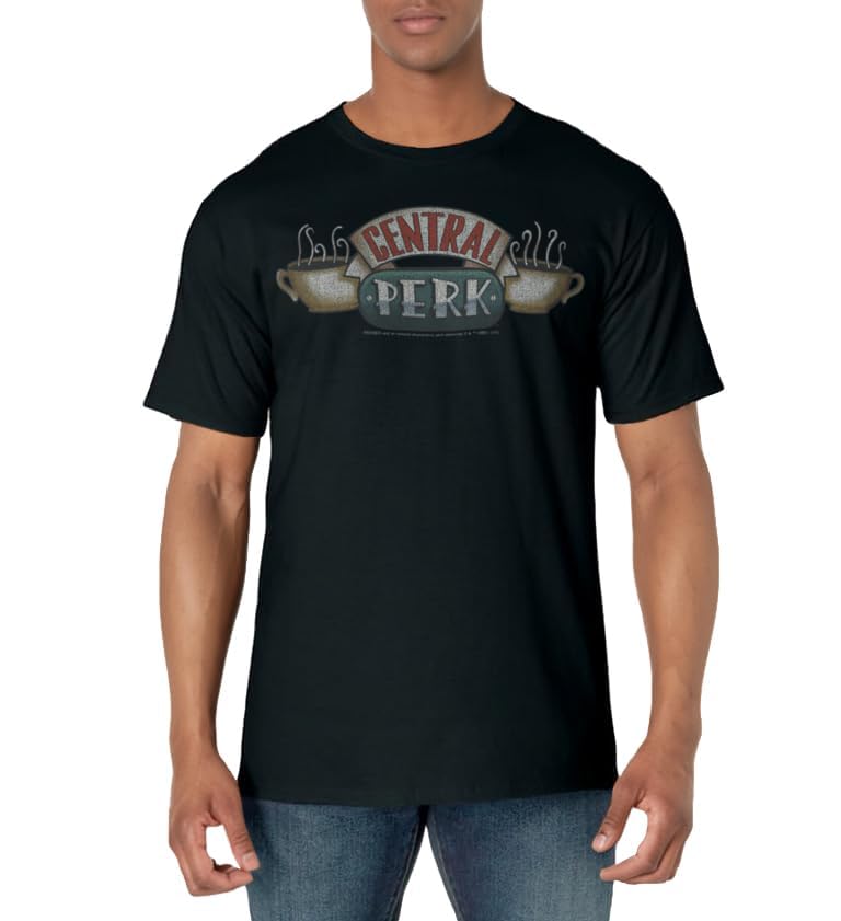 Snapklik.com : Friends Central Perk Classic Logo T-Shirt