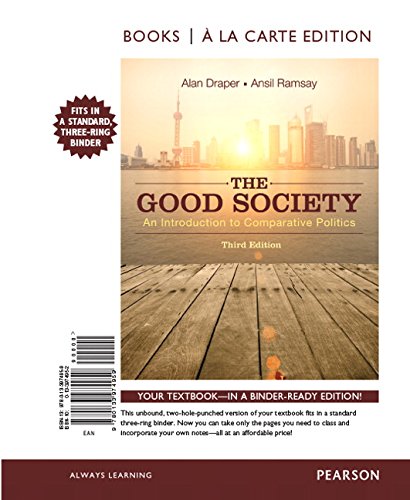 Amazon.com: The Good Society: An Introduction to Comparative Politics ...