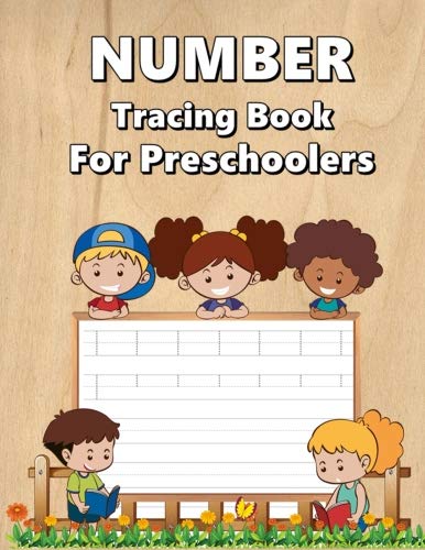 Number Tracing Book For Preschoolers: Number Tracing Book For ...