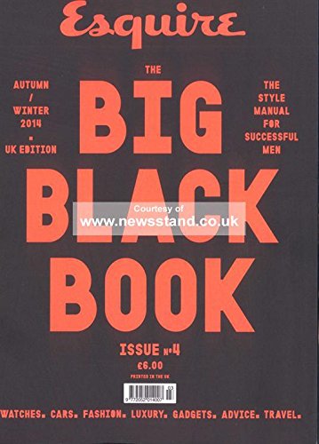 Esquire The Big Black Book Autumn-Winter 2013 Issue 2: Amazon.co.uk: Books