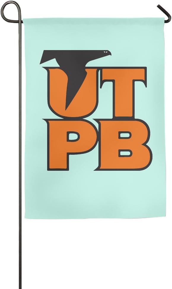 Amazon.com : LYFH-GN Utpb Logo Garden Flag : Sports & Outdoors