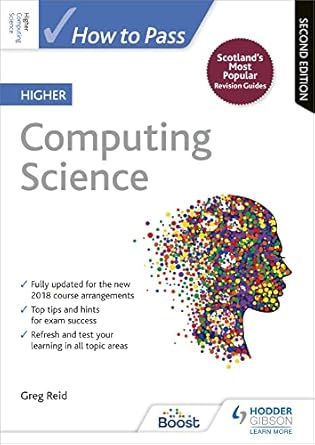 Amazon.com: How To Pass Higher Computing Science: 9781510452435: Reid ...