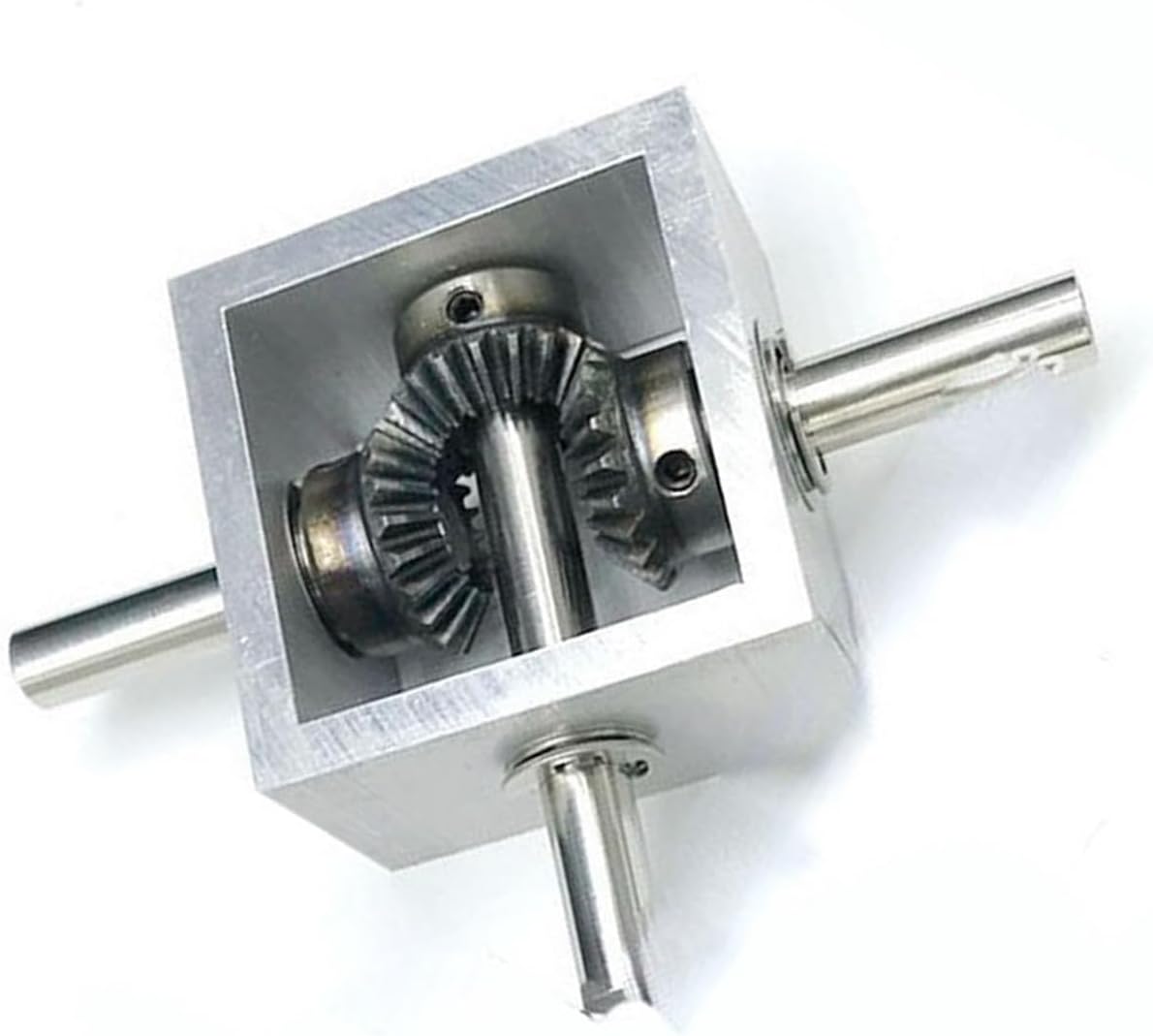Amazon.com: NIZLSEKS Miter Transmission 1pcs Dual Shaft Bevel Gearbox 1:1 Transmission 90 Degree ...