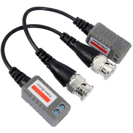 zdyCGTime Balun HD Cat5 RJ45 to BNC Video Baluns transceiver Passive ...