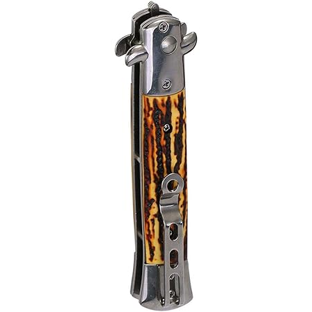 Amazon.com : Switchblade Comb Pocket Knife Hair Brush Automatic Push ...