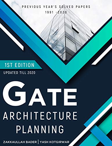 GATE 2021 - Architecture & Planning (1991-2020): Study Material ...