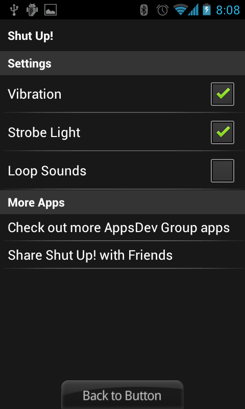 Shut Up Button!(Adfree) - App on Amazon Appstore
