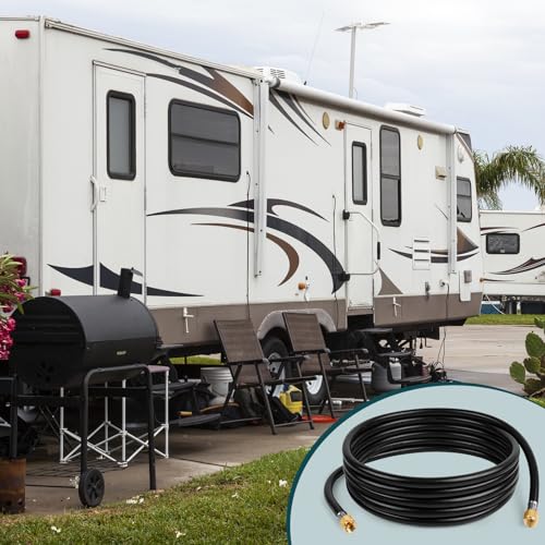 GASPRO 18-Foot Propane Hose Extension for Propane Devices with 3/8 ...