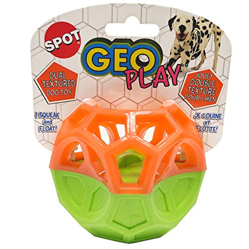 Snapklik.com : Geo Play Dual Texture Dog Toy Cube