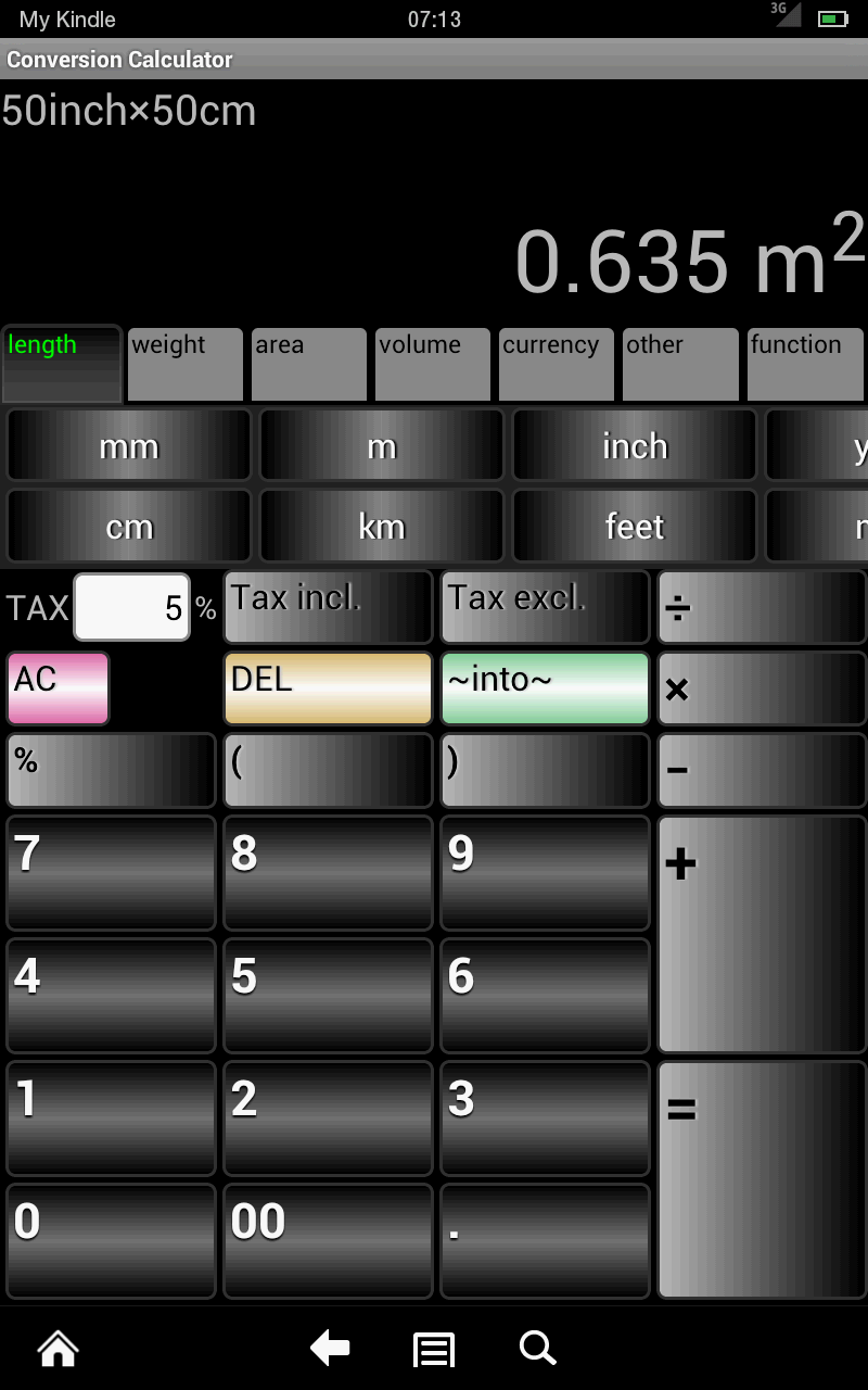 Conversion Calculator - App on Amazon Appstore