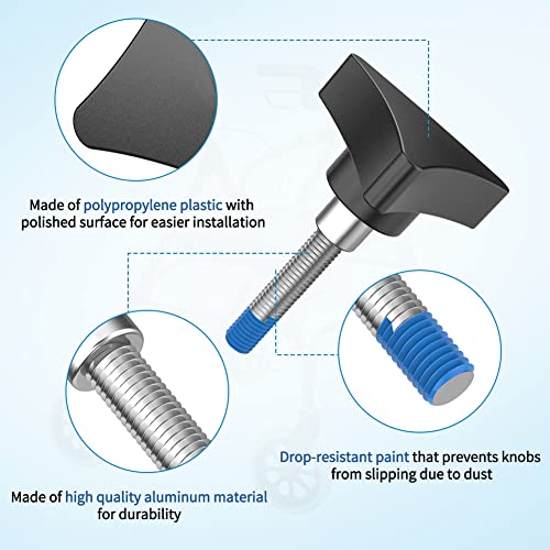 Snapklik.com : Knob Universal For Rolling Walker Rollator, Aluminum 3 ...