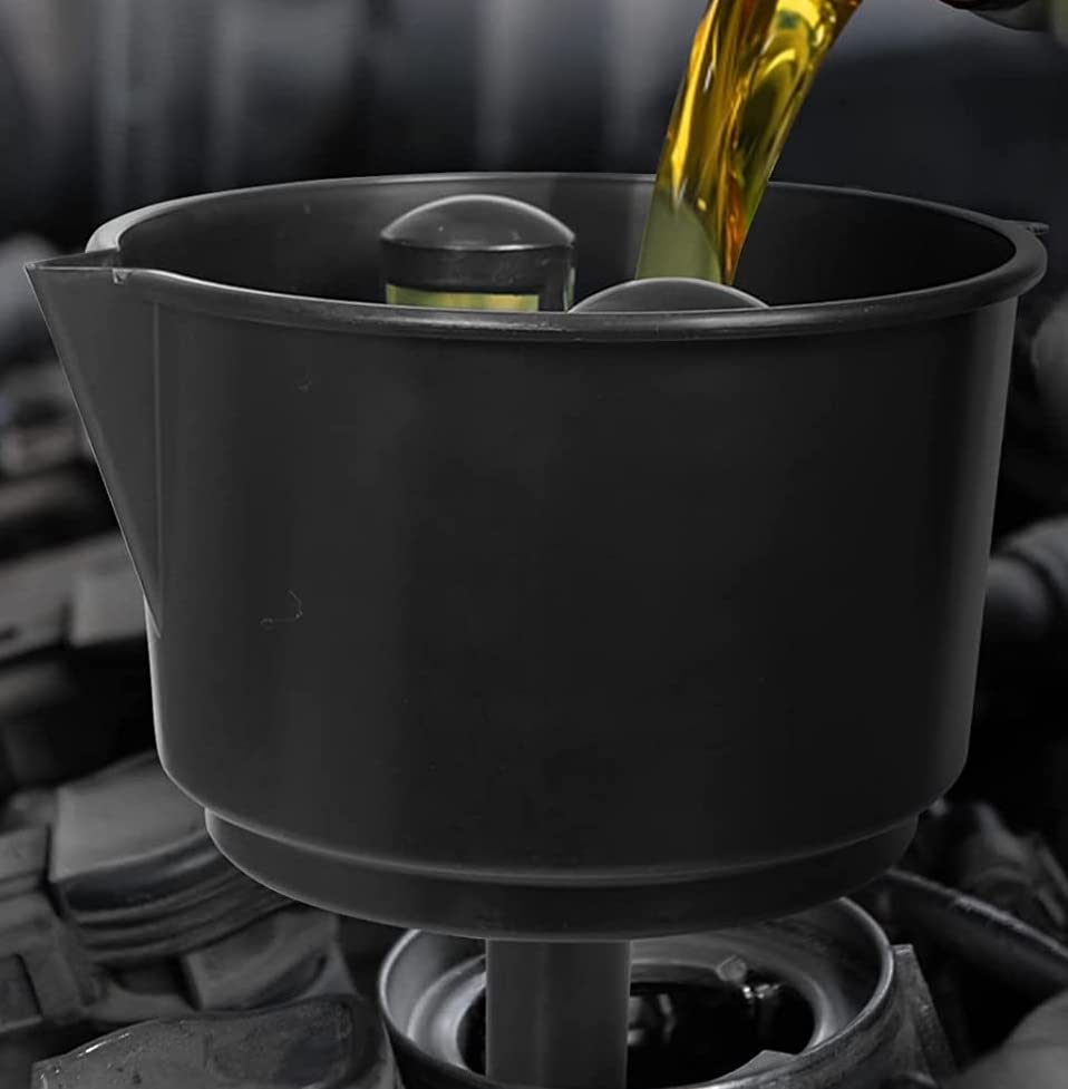 SAVYSPEDY AF15CB Portable Funnel Fuel Filter Funnel for Petrol Diesel ...