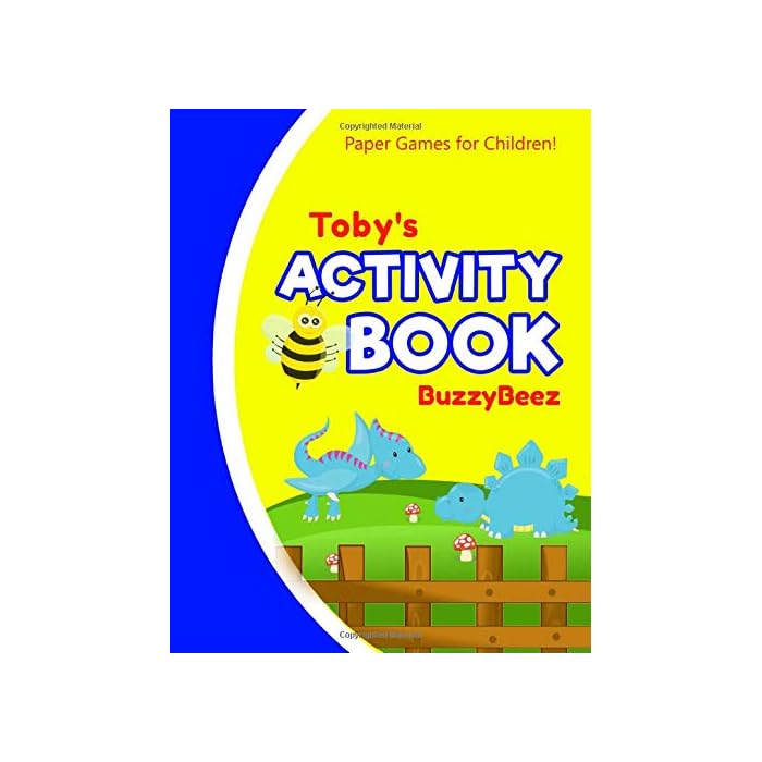 Buy Toby's Activity Book: Dinosaur 100 + Fun Activities | Ready to Play ...