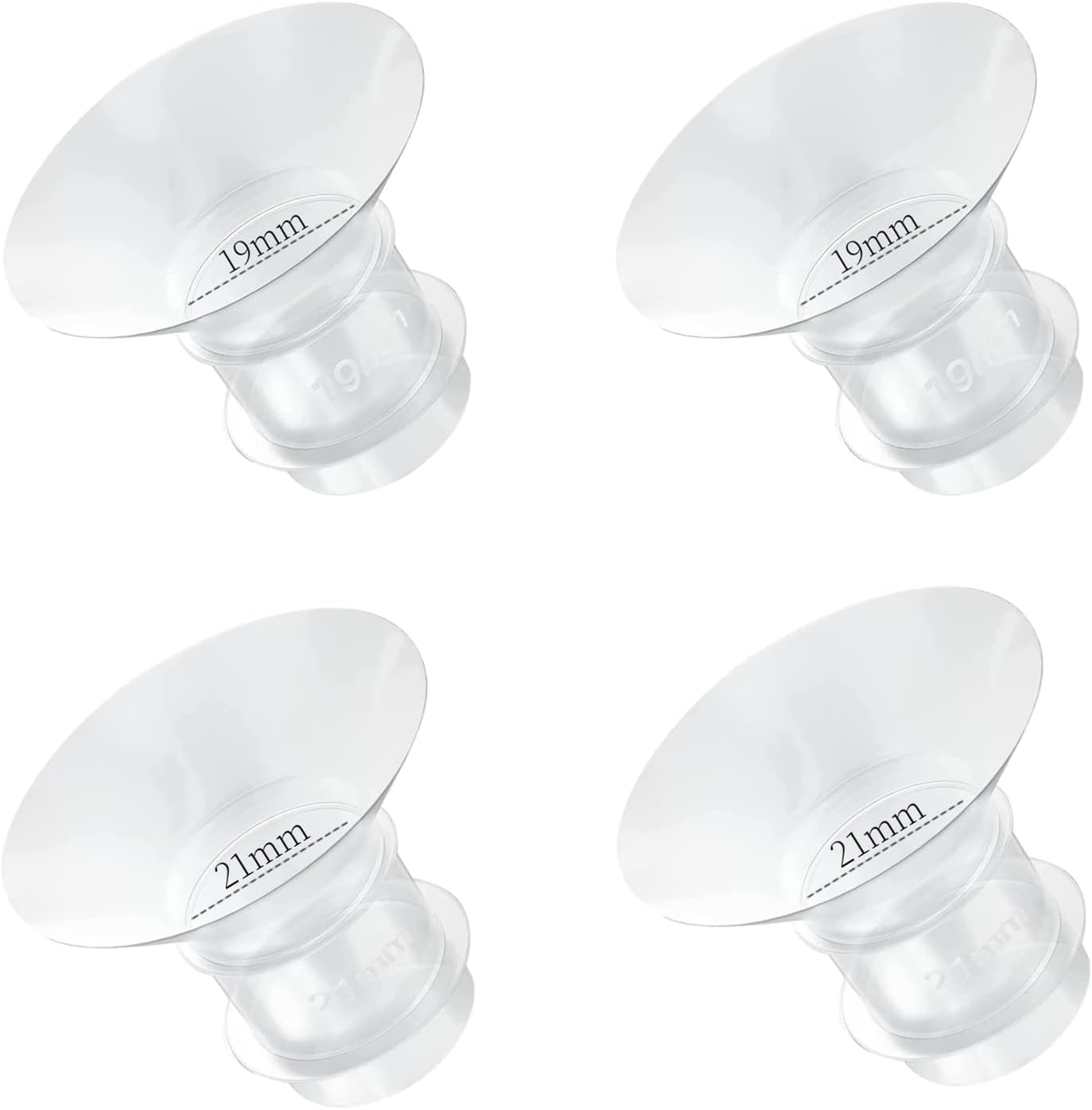 Amazon.com : Flange Inserts 19mm 21mm for Medela,Spectra 24mm Shields/Flanges,Compatible with ...