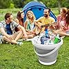 Amazon.com: Collapsible Mop Bucket and Ice Bucket-5L(1.3 Gallon ...