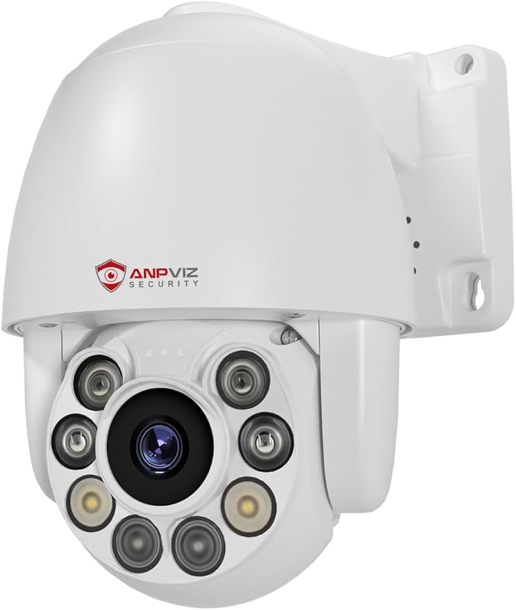 Amazon.com : Anpviz 4K Mini PTZ PoE Camera Outdoor with Pan 355° Tilt ...