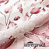 Amazon.com: Gibelle Extra Long Shower Curtain 72 x 84, Tall Pink Floral for Bathroom, Watercolor ...