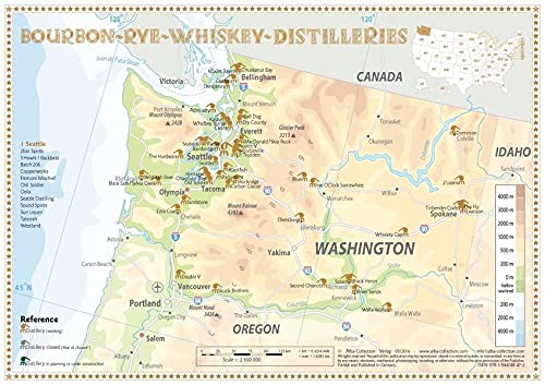 Amazon.co.jp: Bourbon-Rye-Whiskey Distilleries in Washington - Tasting ...