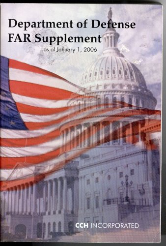 Department of Defense Federal Acquisition Regulation FAR Supplement ...