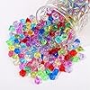 Amazon.com: Yzzyemn 150PCS Dazzling Clear Ice Rocks,Colorful Fake Ice ...