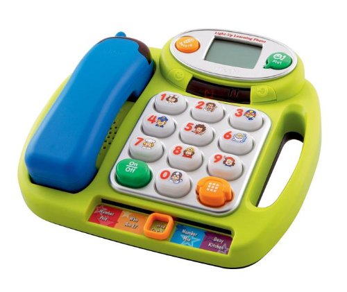 VTech Preschool Learning Light-Up Learning Phone (B00241IPCI) | Amazon ...