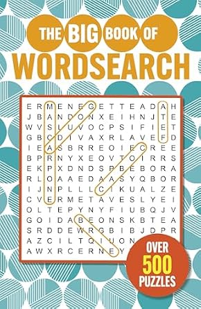 The Big Book of Wordsearch: Over 500 Puzzles: Amazon.co.uk: Saunders ...