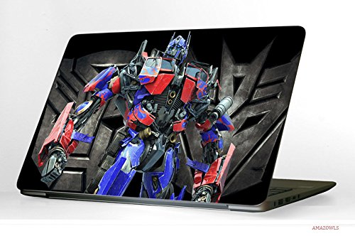 AmazOwls transformers the optimus video game laptop skin vinyl sticker ...