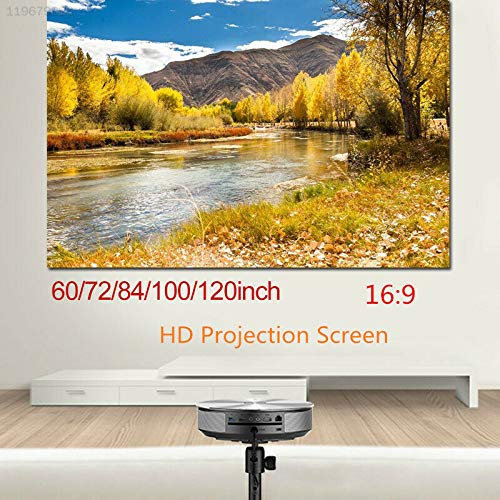 BIG BOOM® White 16:9 Fabric Presentation Wide Viewing Angles Projection ...