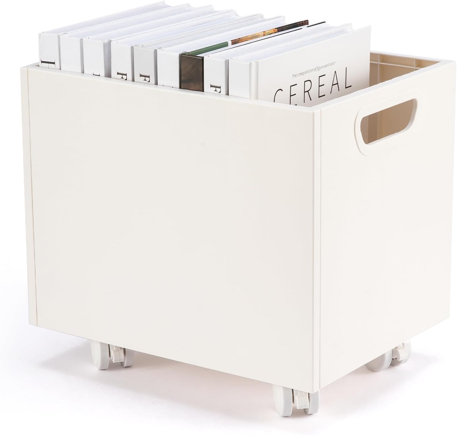 Amazon.com: CINPIUK Rolling File Organizer with Wheels, Stackable ...