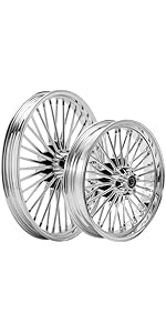 Amazon.com: TOFR 21x2.15 Front Wheel Rim 21 inch Fat Spoke For Harley ...
