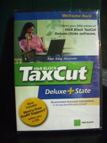 H & R Block Taxcut Deluxe+state Softwear.: H & R Block: Amazon.com: Books