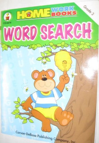 Word Search (Home Workbooks): Carson-Dellosa Publishing: 9780887243776 ...