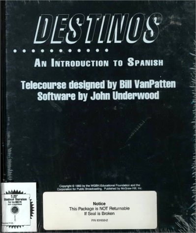 Amazon.com: Destinos: An Introduction to Spanish: 9780078331367 ...