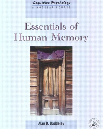 Buy Essentials of Human Memory (Cognitive Psychology) Book Online at ...