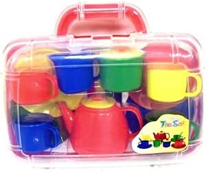 Peterkin Kids Portable tea Set : Amazon.co.uk: Toys & Games