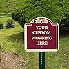 Amazon.com: Sigo Signs Custom Indoor/Outdoor Decorative Sign,Custom ...