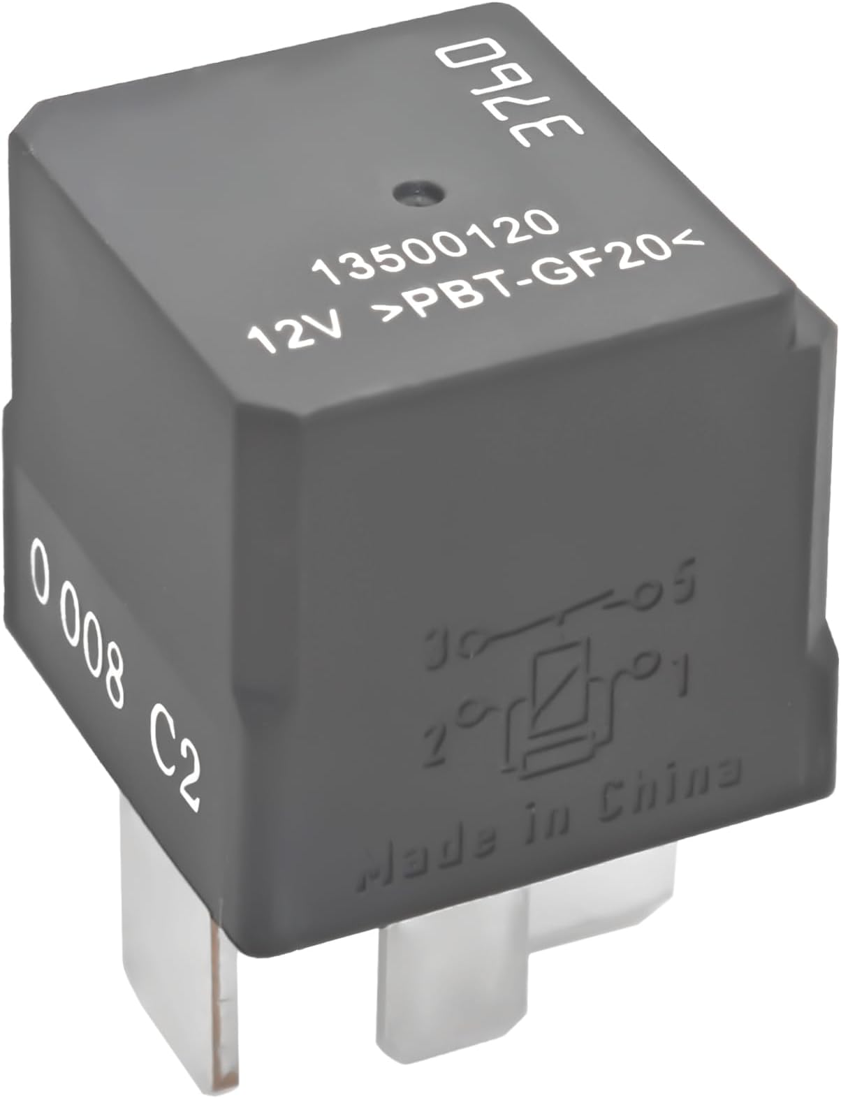 Amazon.com: BIRGI Relay 120007826 12VDC DC12V 12V 12A 4PIN Relay (Size ...