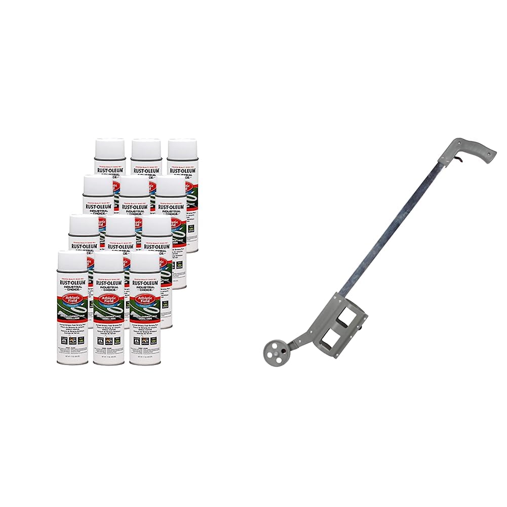 Rust-Oleum Industrial Choice Athletic Field Striping Paint Bundle (12 ...