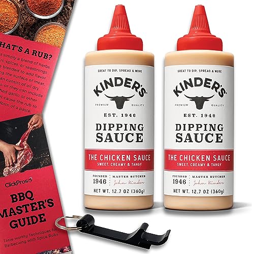 Snapklik.com : Kinders The Chicken Sauce 2 Pk Bundle